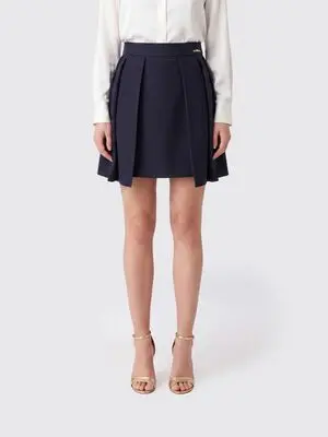 Elisabetta Franchi Pleated Mini Skirt
