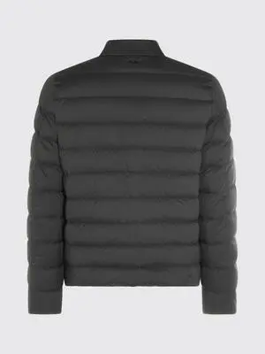 Herno Short Quilted Nylon Puffer Jacket - Charcoal