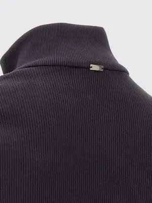 Herno Cotton Bomber Jacket With High Neck And Button Closure