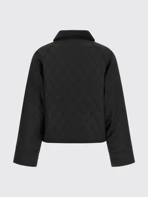 Barbour Quilted Waxed Cotton Spey Jacket With Velvet Collar