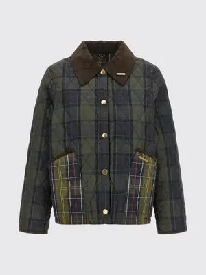 Barbour Tartan Quilted Heritage Liddesdale Jacket With Velvet Collar