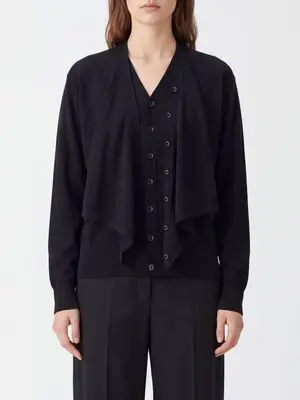 LEMAIRE V-neck Wool Blend Cardigan