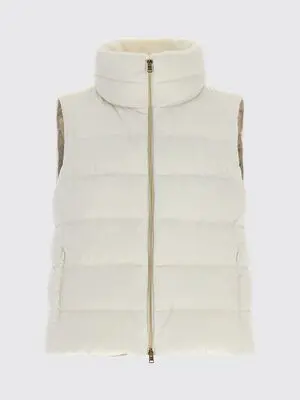 Herno Water-repellent Padded Polyester Gilet With High Neck And Zip