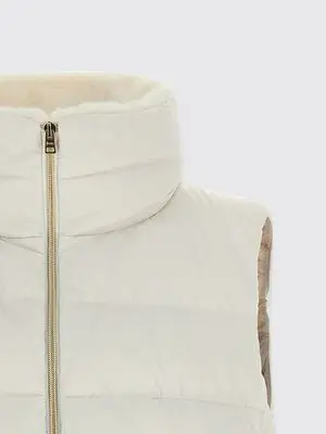 Herno Water-repellent Padded Polyester Gilet With High Neck And Zip