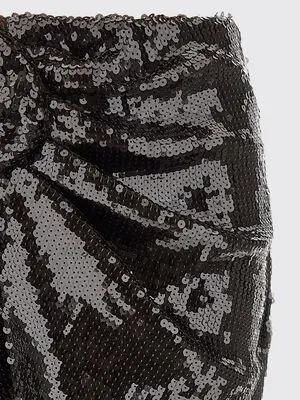ROTATE BY BIRGER CHRISTENSEN High-waisted Midi Pencil Skirt With Sequins And Front Slit