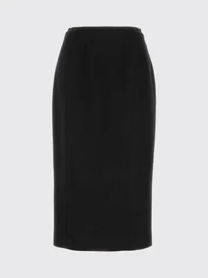 Dolce & Gabbana High-waisted Wool Crêpe Pencil Midi Skirt
