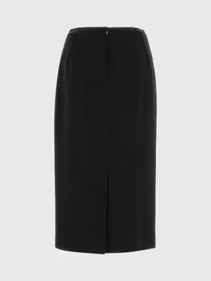 Dolce & Gabbana High-waisted Wool Crêpe Pencil Midi Skirt