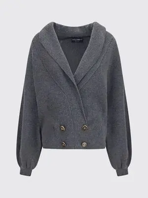 Dolce & Gabbana Double-breasted Wool Cardigan With Shawl Collar