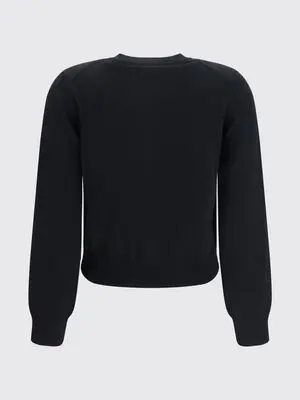 Maison Kitsuné Embroidered Cardigan - Black