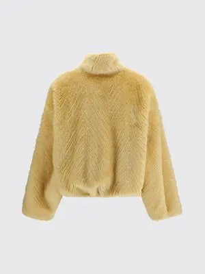 FORTE_FORTE Faux Fur Waistcoat - Platinum