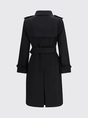 Burberry Double Breasted Belted Jacket