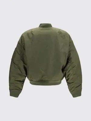 Dsquared2 Two-tone Nylon Bomber Jacket With Patch Pockets - Green