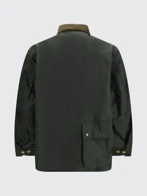 Barbour Waxed Cotton Jacket With Velvet Collar