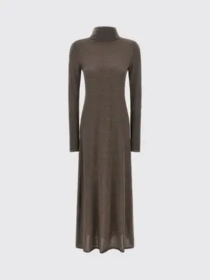 Pinko Turtleneck Wool Knit Midi Dress