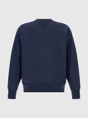 Polo Ralph Lauren Cotton Crewneck Sweatshirt With Contrast Logo Print