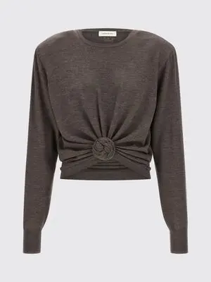 Magda Butrym Knotted Sweater - Brown