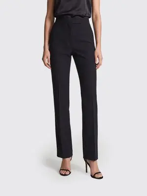 TOM FORD Skinny Wool Trousers With Off-centre Closure