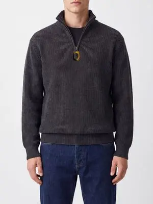 JW Anderson JW Anderson Quarter Zip Sweater Grey