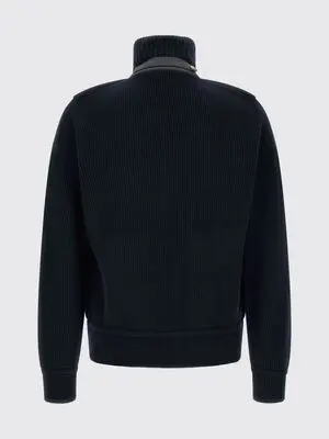 TOM FORD Virgin Wool Cardigan With Quilted And Padded Panels