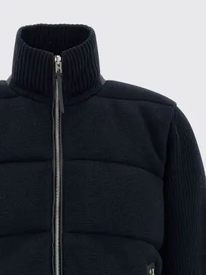TOM FORD Virgin Wool Cardigan With Quilted And Padded Panels