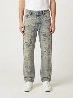 DIESEL® 1980 D-eeper Skinny Fit Jeans In Stretch Cotton Denim