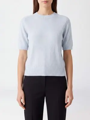 ALLUDE Cashmere Jumper - Gnawed Blue