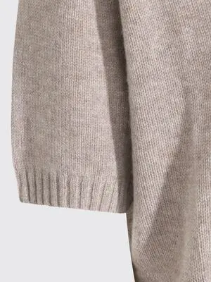 ALLUDE Ribbed Knit Sweater - Kaki