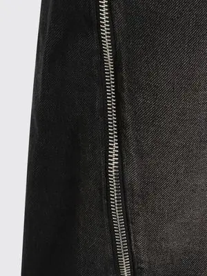 HAIKURE Wash Zipper Detailed Jeans