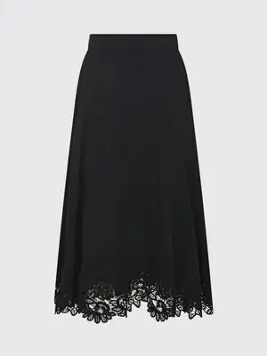 Zimmermann Midi Skirt - Black