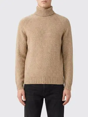 Brunello Cucinelli Silk, Cashmere, And Wool Turtleneck Sweater With Ribbed Edges