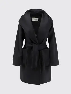 Max Mara Wool Robe Coat - Black