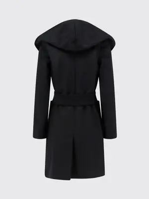 Max Mara Wool Robe Coat - Black