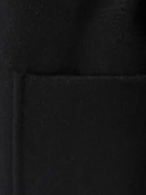 Max Mara Wool Robe Coat - Black