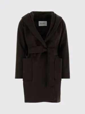 Max Mara Wool Robe Coat - Brown