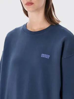 American Vintage Relaxed Fit Cotton Crewneck Sweatshirt