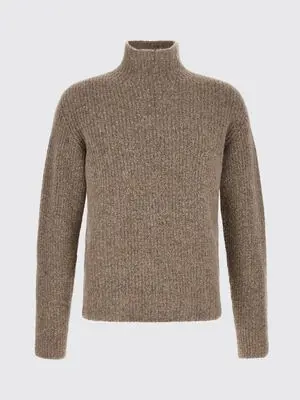 ROBERTO COLLINA Ribbed High Neck Pullover