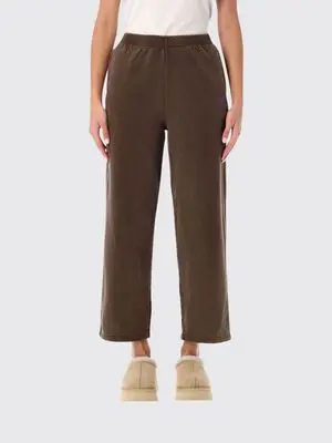 American Vintage Straight-leg Cotton Jogging Trousers With Elastic Waist And Drawstring