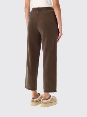 American Vintage Straight-leg Cotton Jogging Trousers With Elastic Waist And Drawstring