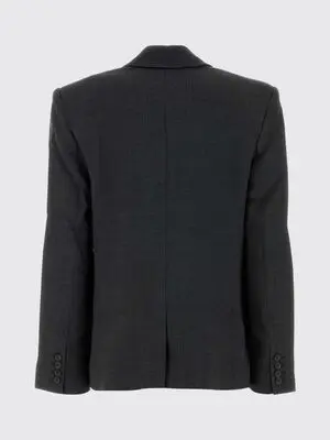 SELF-PORTRAIT Double-breasted Cropped Blazer With Flower Embellishment