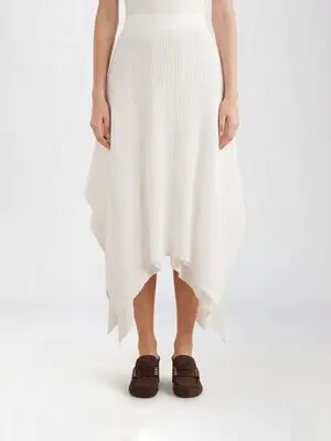 JW Anderson Pleated Asymmetrical Skirt