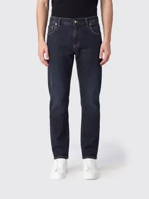 Dolce & Gabbana Mid-rise Straight Jeans With Logo Plaque