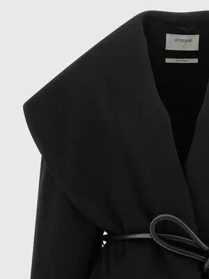 Sportmax Belted Shawl Collar Jacket - Black