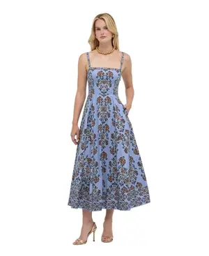 Hill House Home The Margot Dress With Floral Print