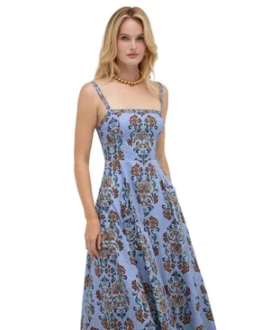Hill House Home The Margot Dress With Floral Print