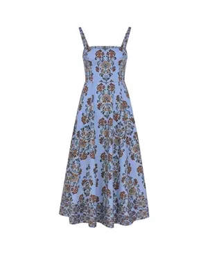 Hill House Home The Margot Dress With Floral Print