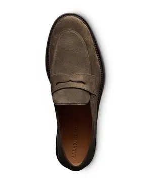 Allen Edmonds Como Suede Penny Loafers