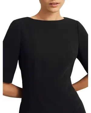 HOBBS LONDON Rae Crepe Shift Dress