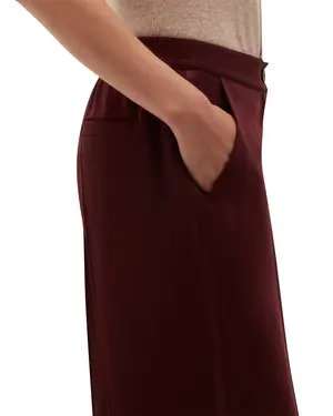 HOBBS LONDON Hadley Mid Rise Wide Leg Trousers