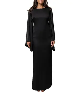 JLUXLABEL Soft Current Maxi Dress - Black