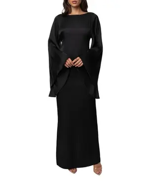 JLUXLABEL Soft Current Maxi Dress - Black